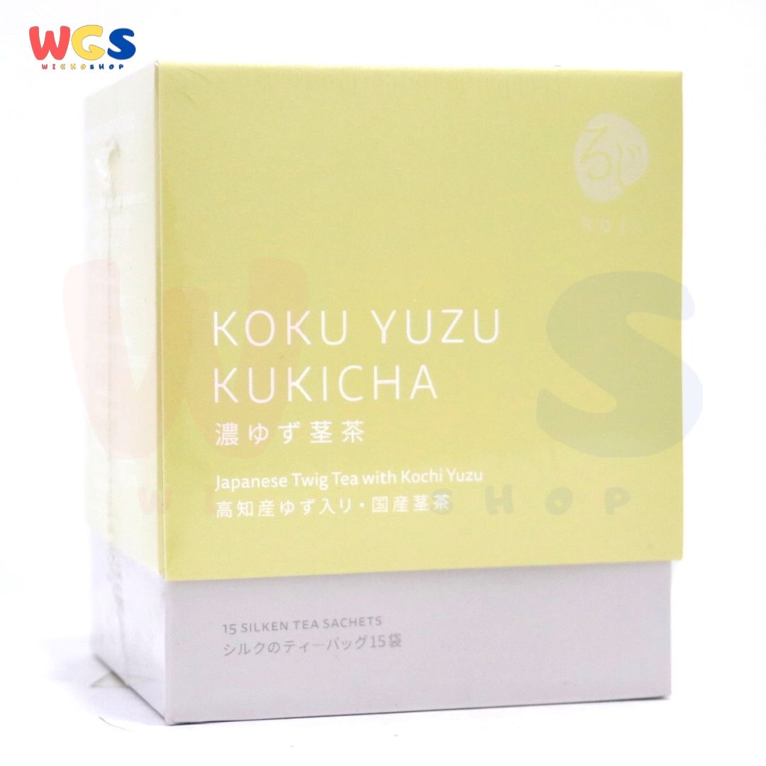 Jual Roji Koku Yuzu Kukicha Tea Bag - Japanese Twig Tea with Koki Yuzu ...