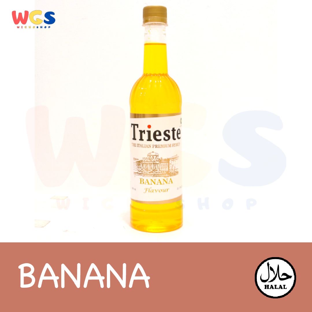 Jual Trieste Banana Syrup [650 mL] di Seller WIGHOSHOP - Sampora, Kab ...