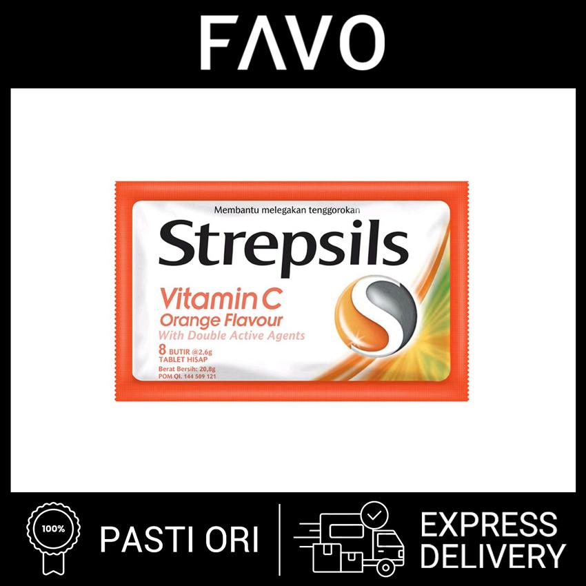 Jual Strepsils Permen Pelega Tenggorokan Orange - 8 Butir Di Seller ...