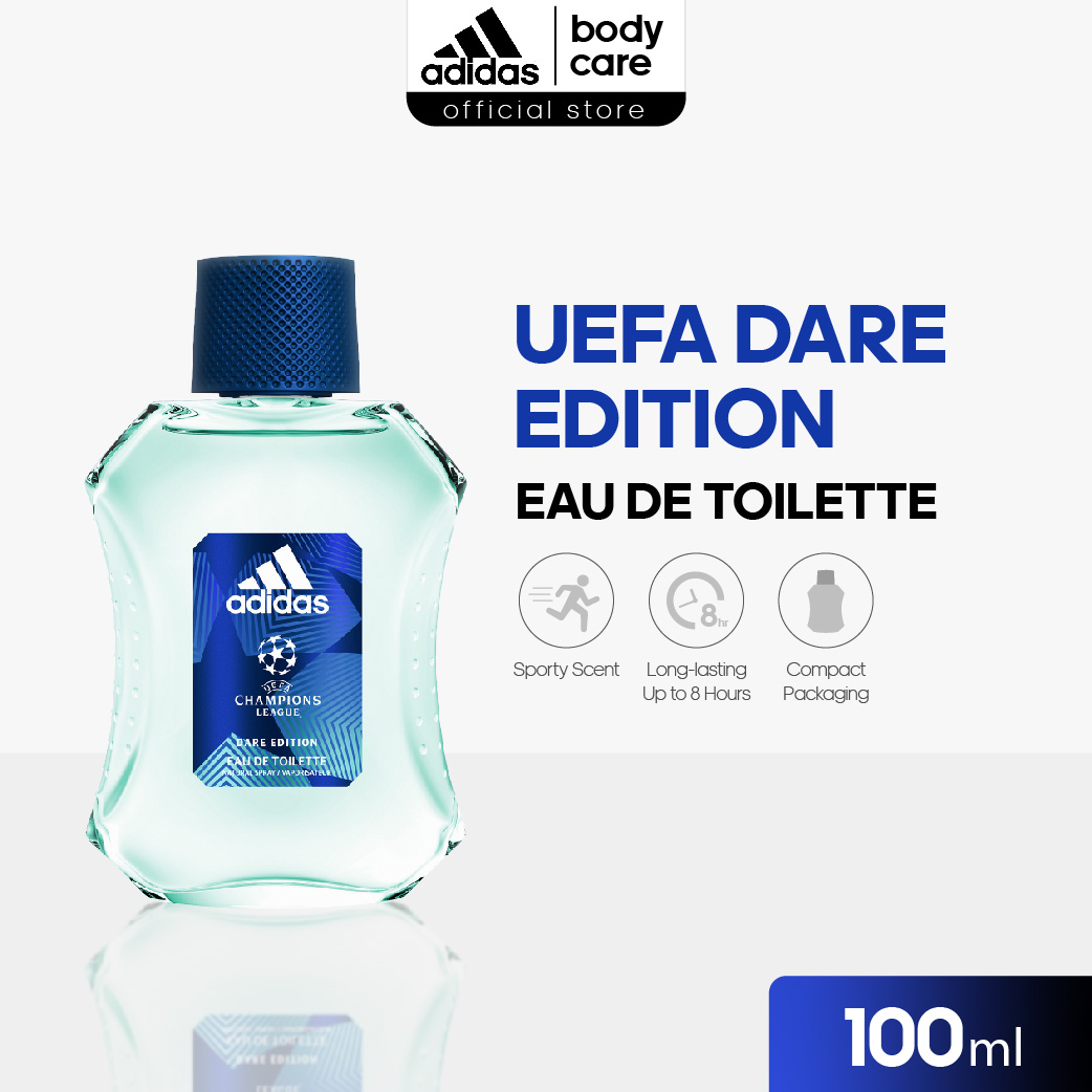 Promo ADIDAS UEFA Dare Edition Eau De Toilette 100ml Diskon 37% di ...