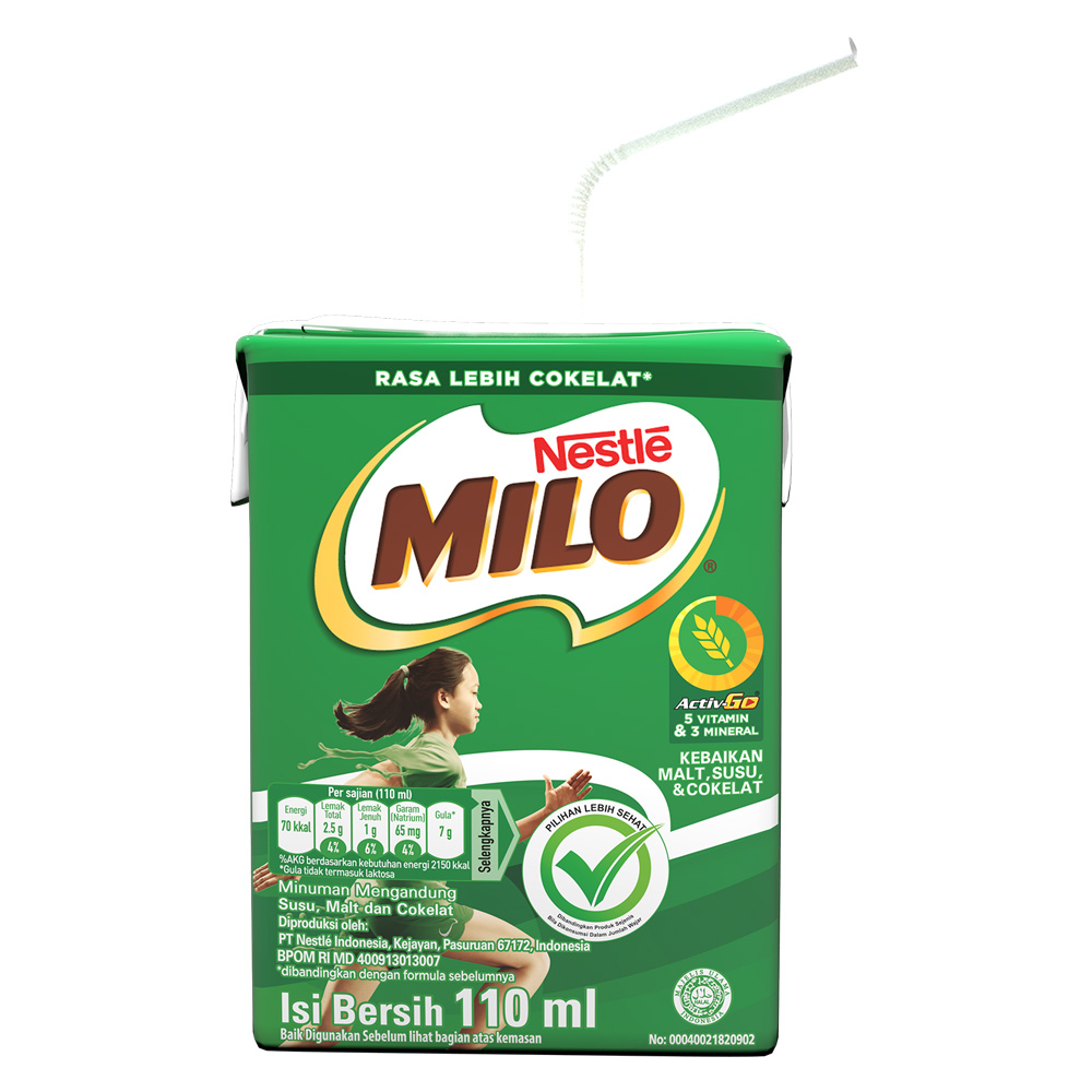 Jual MILO Activ-Go Cokelat UHT 110 ml di Seller Alfamart Click & Collect - ALFAMART PUTRI HIJAU ...