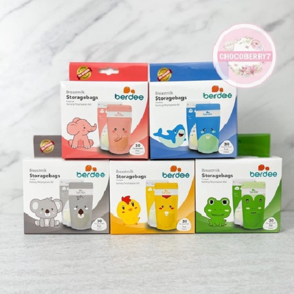 Promo Kantong Asi Berdee Berkarakter Isi 30Bags - 100ml Frogee Diskon ...