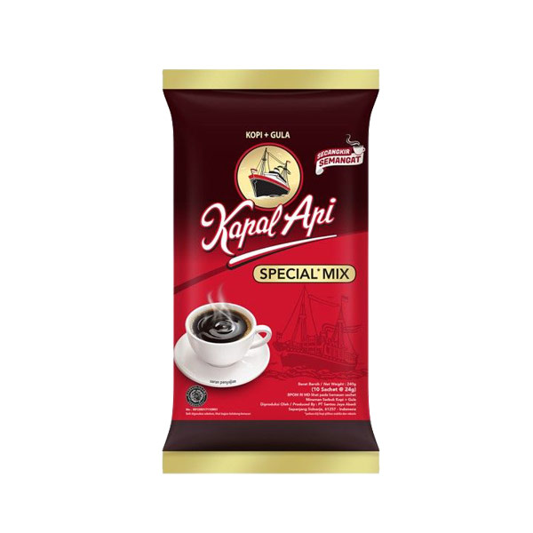 Jual Kapal Api Coffee Sepecial Mix Isi 10 Sachet X 25 Gr - Kopi Di ...