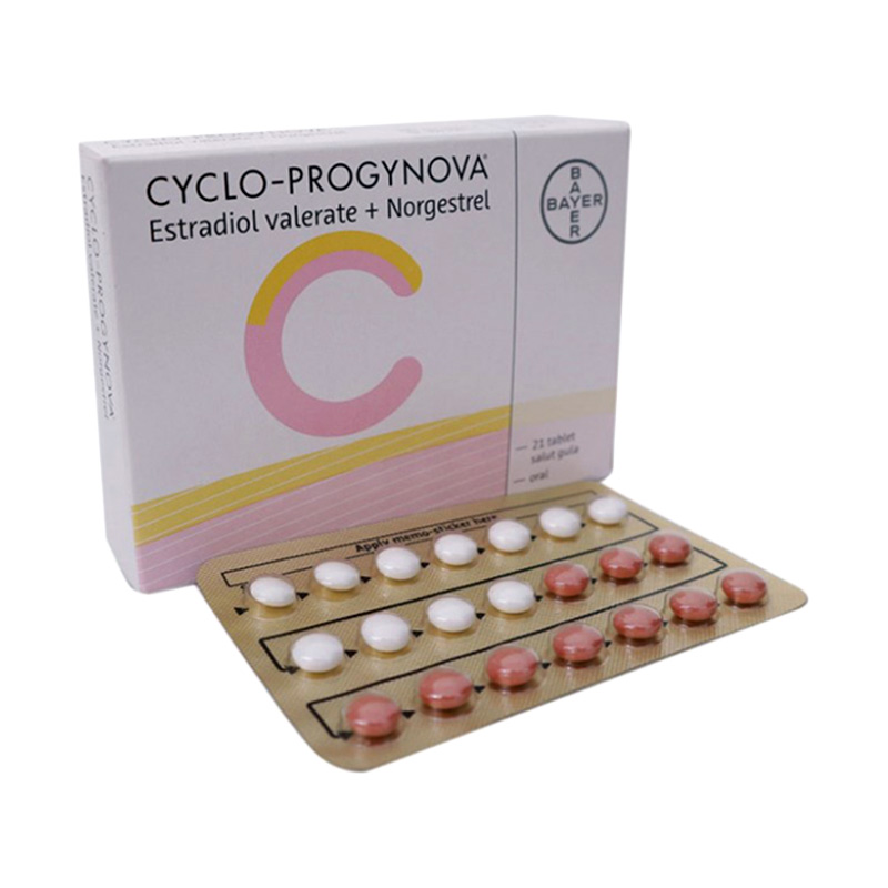Jual Bayer Cyclo Progynova Tablet [21 Tablet-box] Di Seller Hakim Shop ...