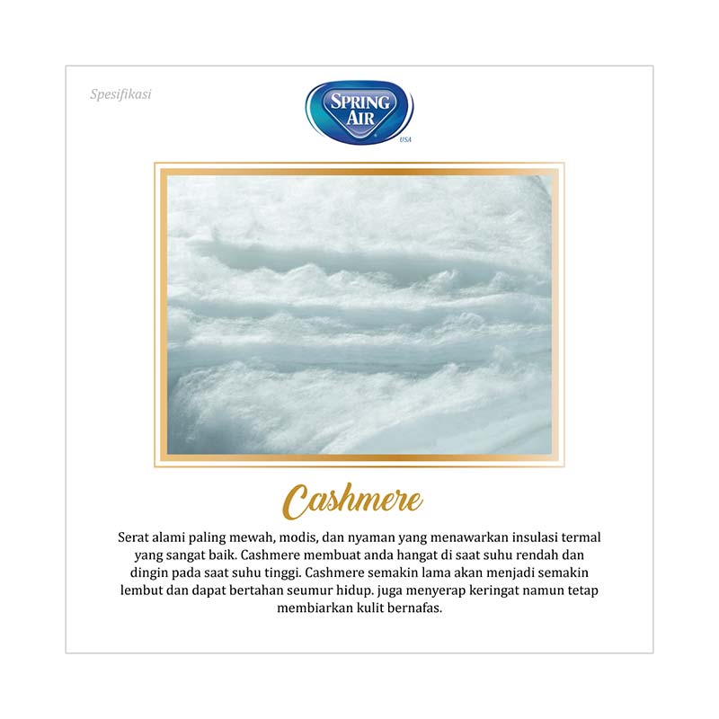 Promo Spring Air Diamond Matras - 160 X 200 Putih Diskon 48% Di Seller ...