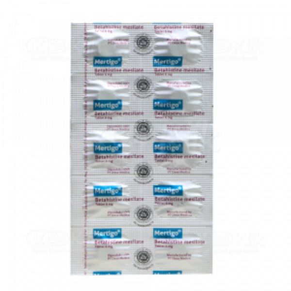 Jual Dexa Medica Mertigo Tablet Obat Kesehatan [6 Mg/ 10 Tablet-strip ...