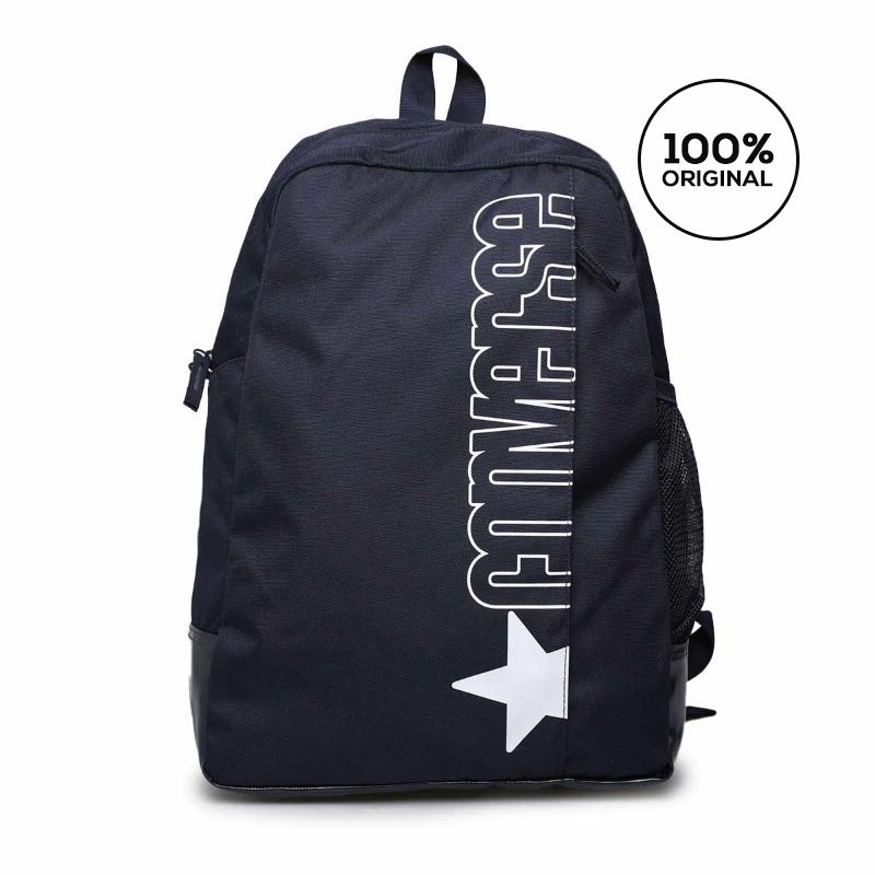Jual Converse Speed 2 Backpack Pria - Obisidian/Dark Obsidian [CON19915 ...