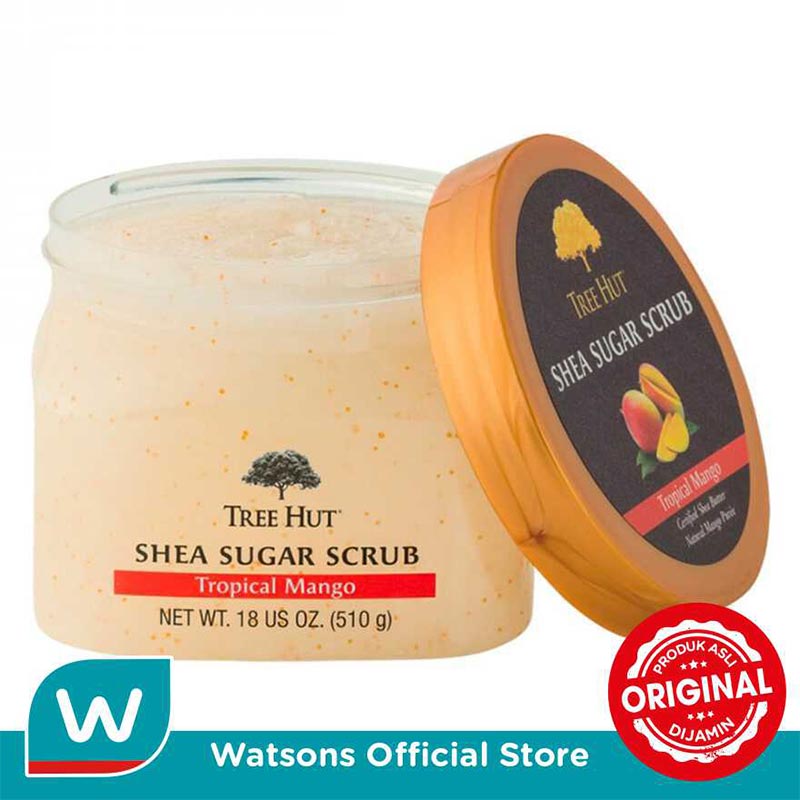 Jual Tree Hut Shea Sugar Scrub Tropical Mango 510g Di Seller Watsons