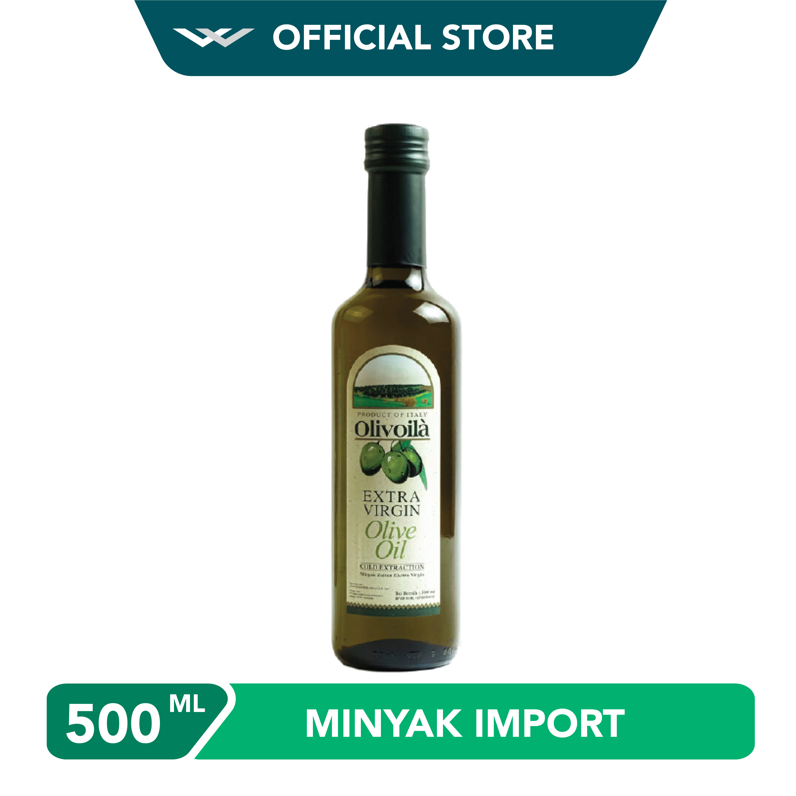 Promo Olivoila Extra Virgin Olive Oil [500 Ml] Diskon 36% Di Seller ...