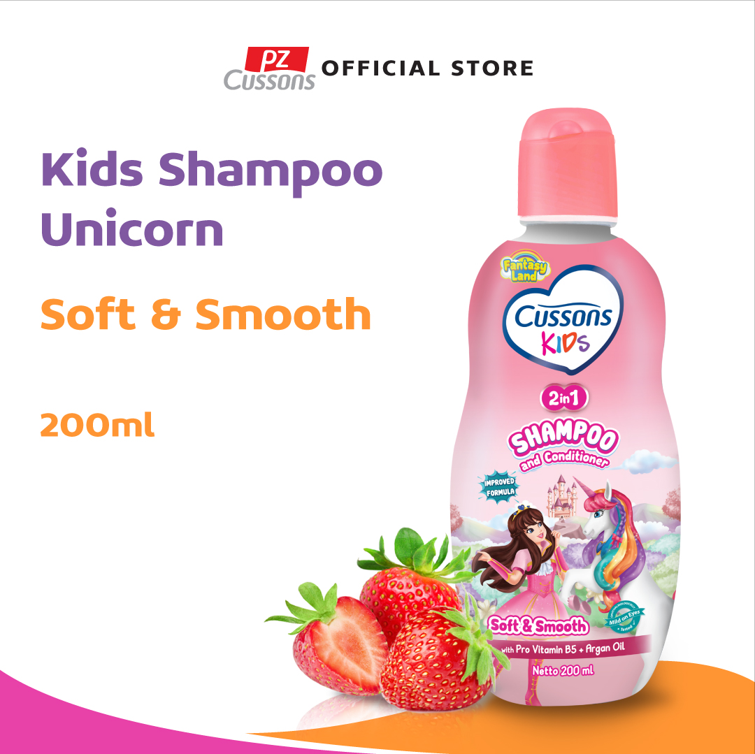 Promo Cussons Kids Shampoo Unicorn Soft & Smooth - Sampo Anak 200ml ...