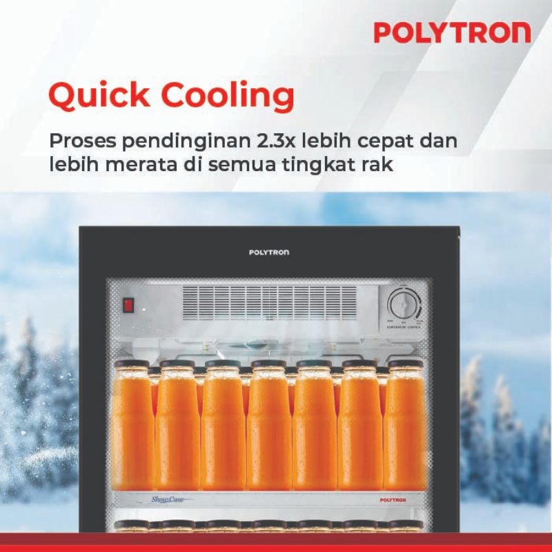 Promo Polytron Showcase 180 Litres Scn 187 Diskon 3% Di Seller Polytron ...