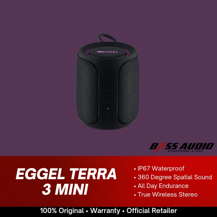 Jual Eggel Terra 3 Mini 360 Waterproof Portable Bluetooth Speaker di ...