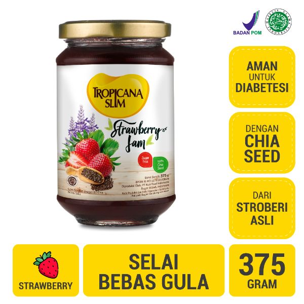 Jual Tropicana Slim Strawberry Jam Selai di Seller Fersha Shop - Kota ...