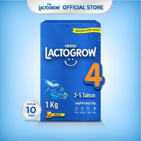 Promo Nestle Lactogrow 4 Susu Pertumbuhan Rasa Madu Susu Formula 1 Kg ...