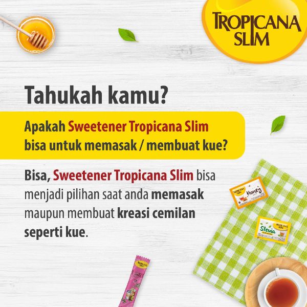 Promo Tropicana Slim Sweetener Classic 100 Sachet - Pemanis Untuk Bantu ...