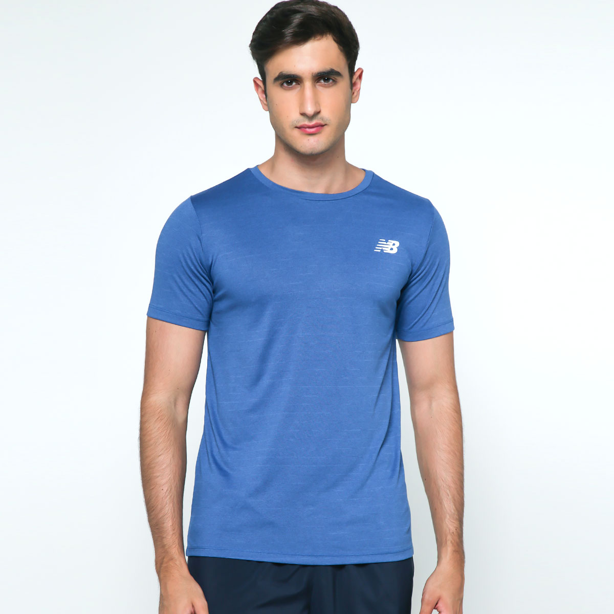 Jual New Balance Men Running Sport Tech Tee [NEWAMT01012C] di Seller ...