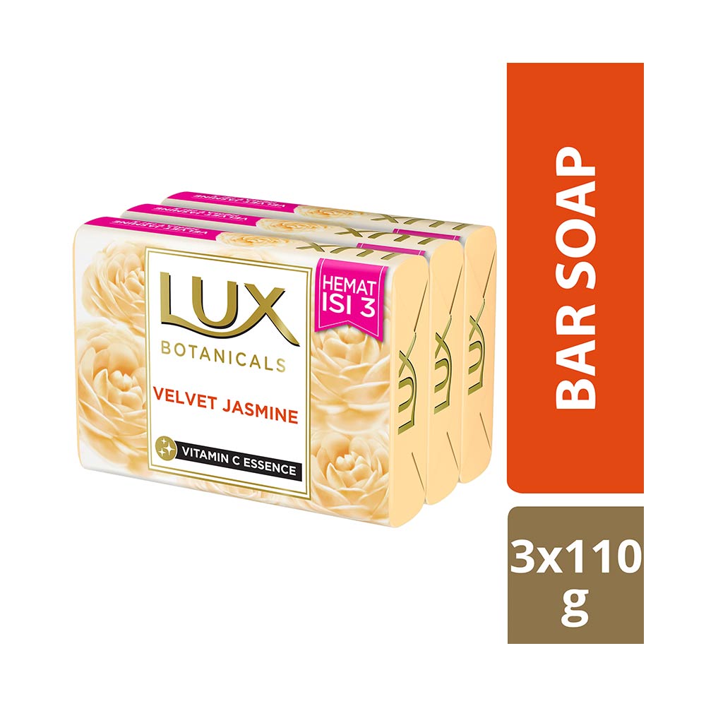 Jual LUX Botanicals Velvet Jasmine Sabun Batang [110 g/3 pcs] di Seller ...