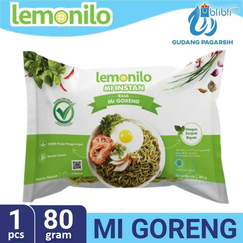 Promo Lemonilo Mie Goreng [80 g] Diskon 19% di Seller GUDANG PAGARSIH ...