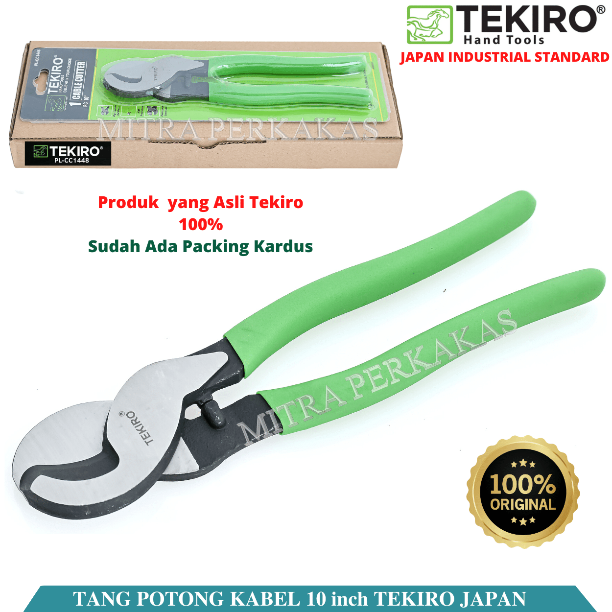 Promo Cable Cutter - Tang Potong Kabel 10 Inch Tekiro Pl-cc1448 ...
