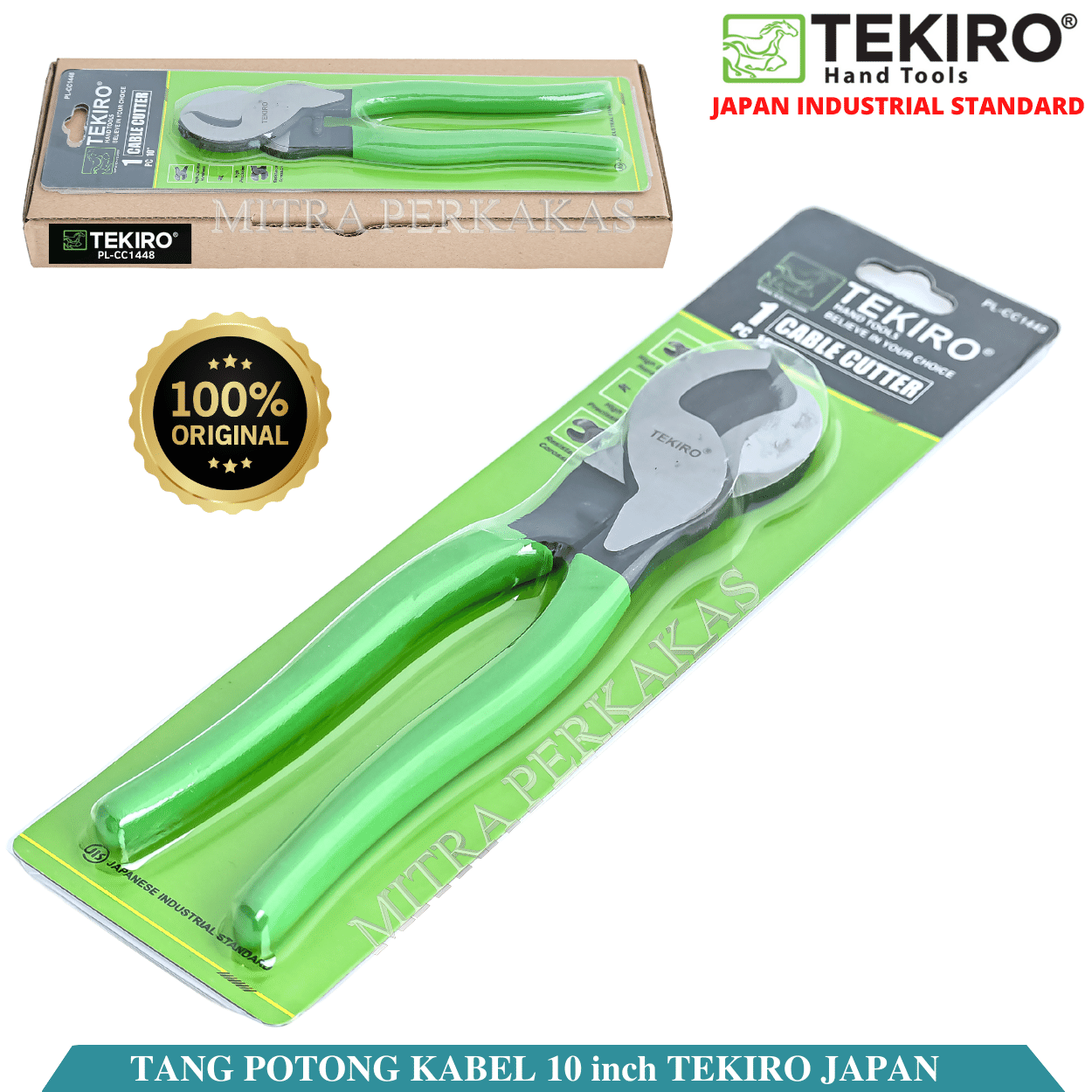 Promo Cable Cutter - Tang Potong Kabel 10 Inch Tekiro Pl-cc1448 ...