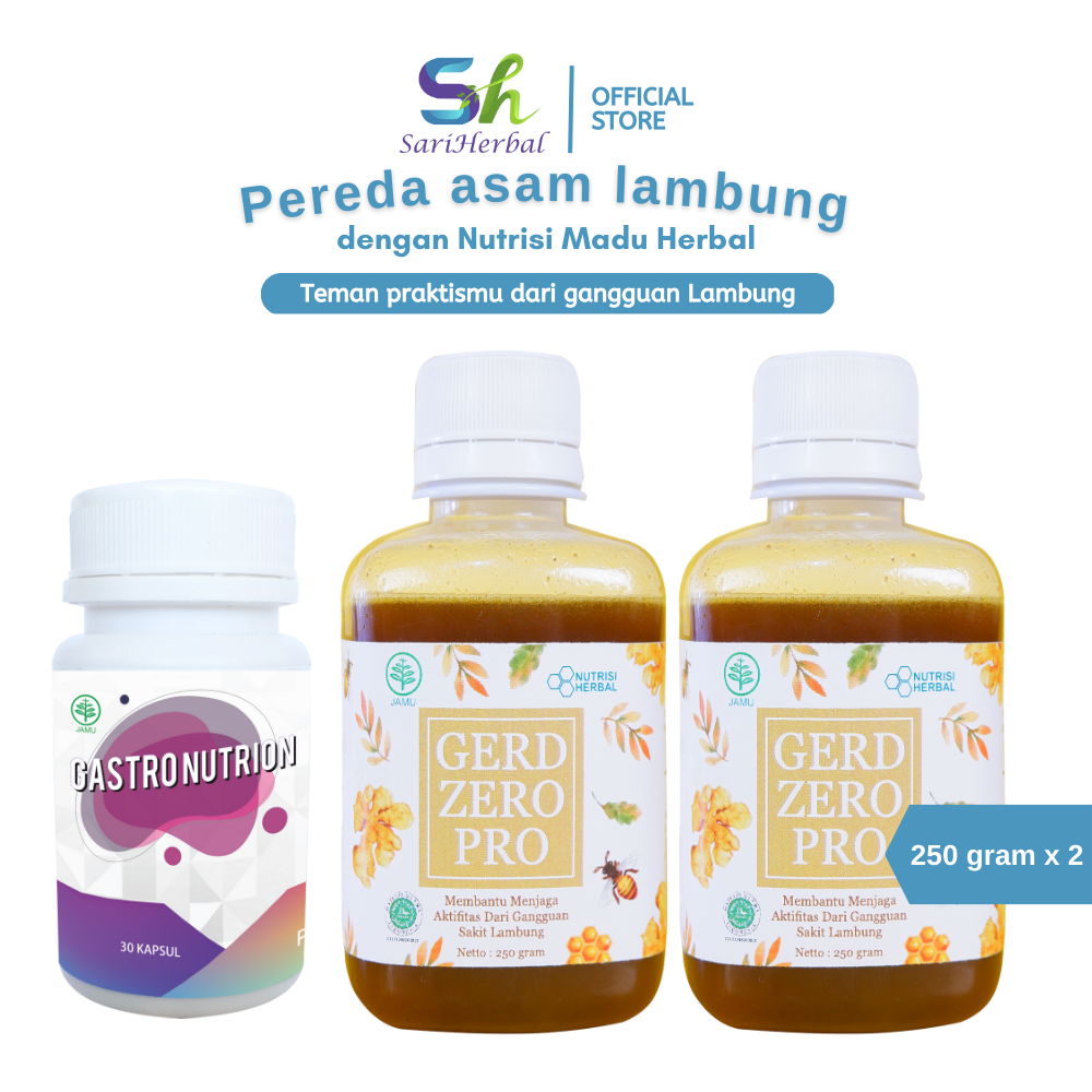 Jual 2 GERD ZERO PRO OBAT LAMBUNG / MAAG / DISPEPSIA / ANXIETY BERBAHAN ...