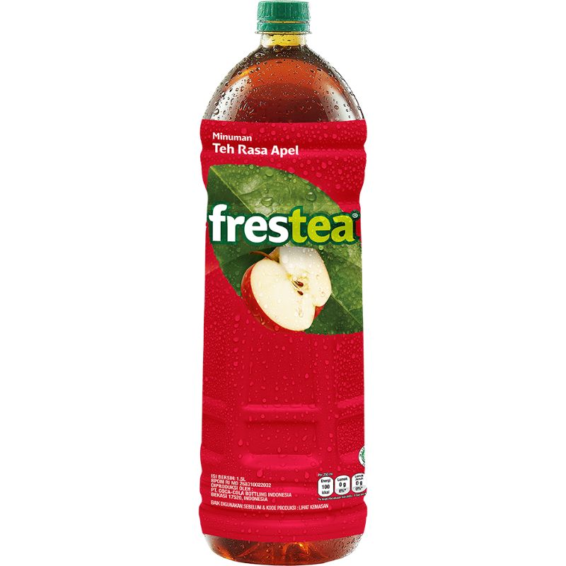 Promo Frestea Apple Minuman Teh Rasa Apel [1500 mL] Diskon 7% di Seller ...