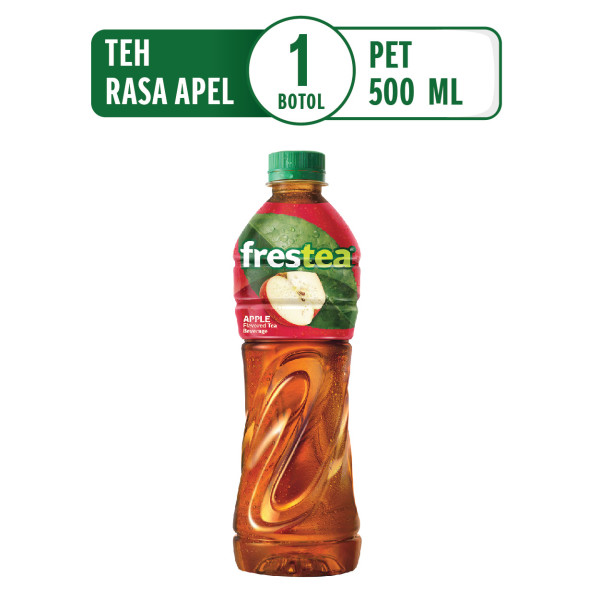 Promo Frestea Apple Minuman Teh Rasa Apel [500 mL] Diskon 5% di Seller ...