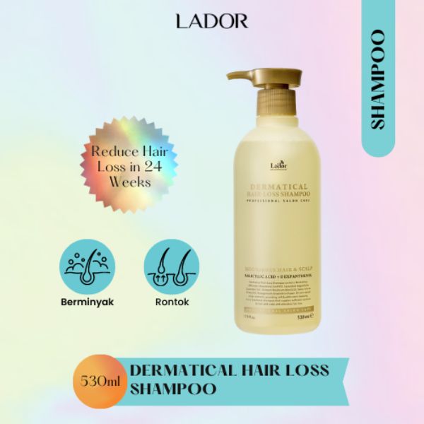 Jual Lador Dermatical Hair Loss Shampoo 530ml Di Seller La'dor Indonesia Official Store - Gudang ...
