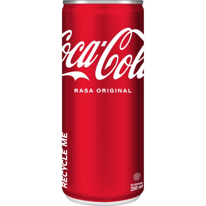 Promo Coca Cola Slim Can Minuman Ringan [250 Ml] Diskon 9% Di Seller ...