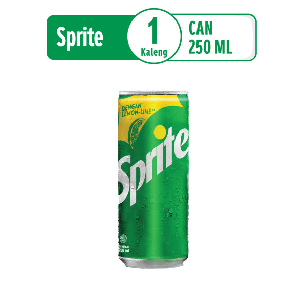 Promo Sprite Slim Can Minuman Ringan 250 Ml Diskon 6 Di Seller Coca Cola Official Store