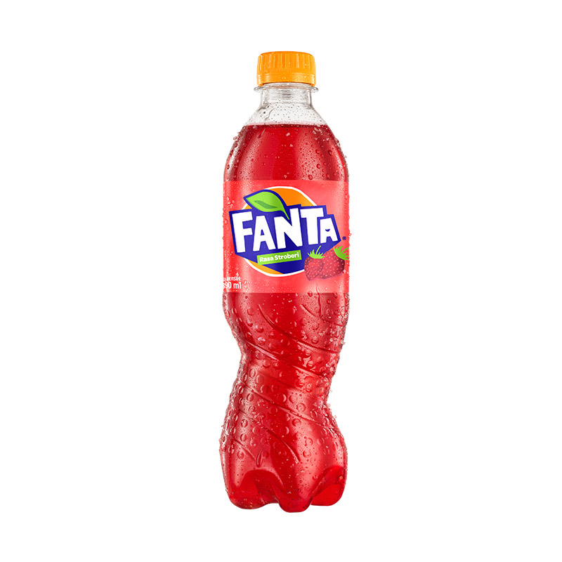 Jual Fanta Strawberry Minuman Bersoda [390 mL] di Seller Wahyu Jaya ...
