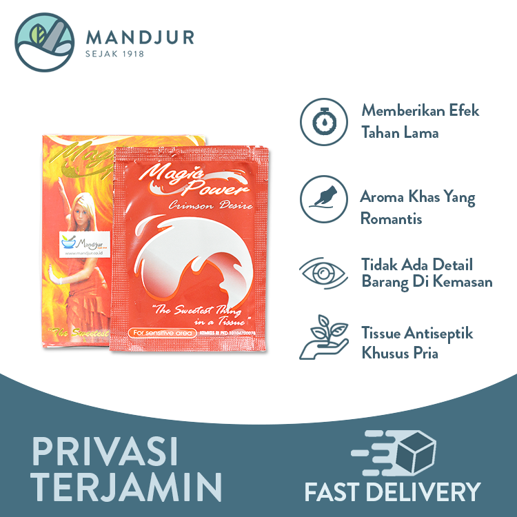 Promo Tissue Tisu Magic Crimson Desire Premium Sachet Eceran Diskon 3% ...