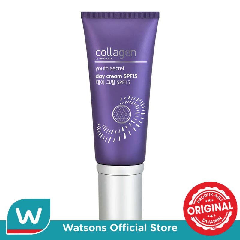 Promo Collagen By Watsons Youth Secret Day Cream Spf 15 35ml Diskon 48% ...
