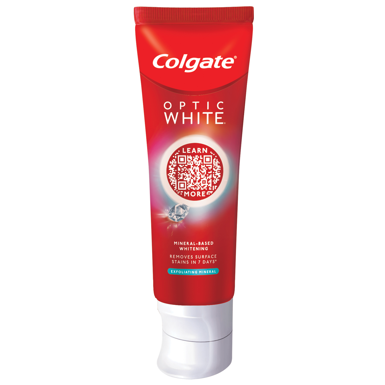 Promo Colgate Optic White Whitening Toothpaste Exfoliating Mineral [100 ...