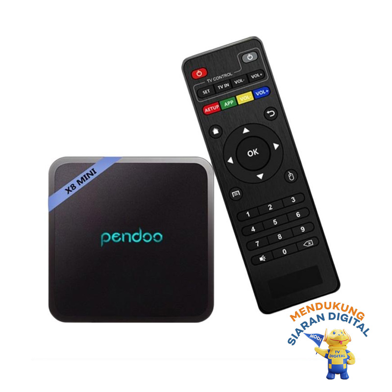 Jual Pendoo X8 Set Mini Top Box [new Android 7.1 Android/ 2gb/ 16gb ...