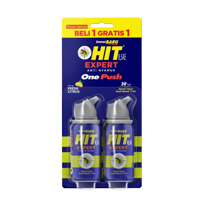 Jual Hit One Push Expert Citrus Cairan Obat Nyamuk [40023287/ 10 Ml] Di ...