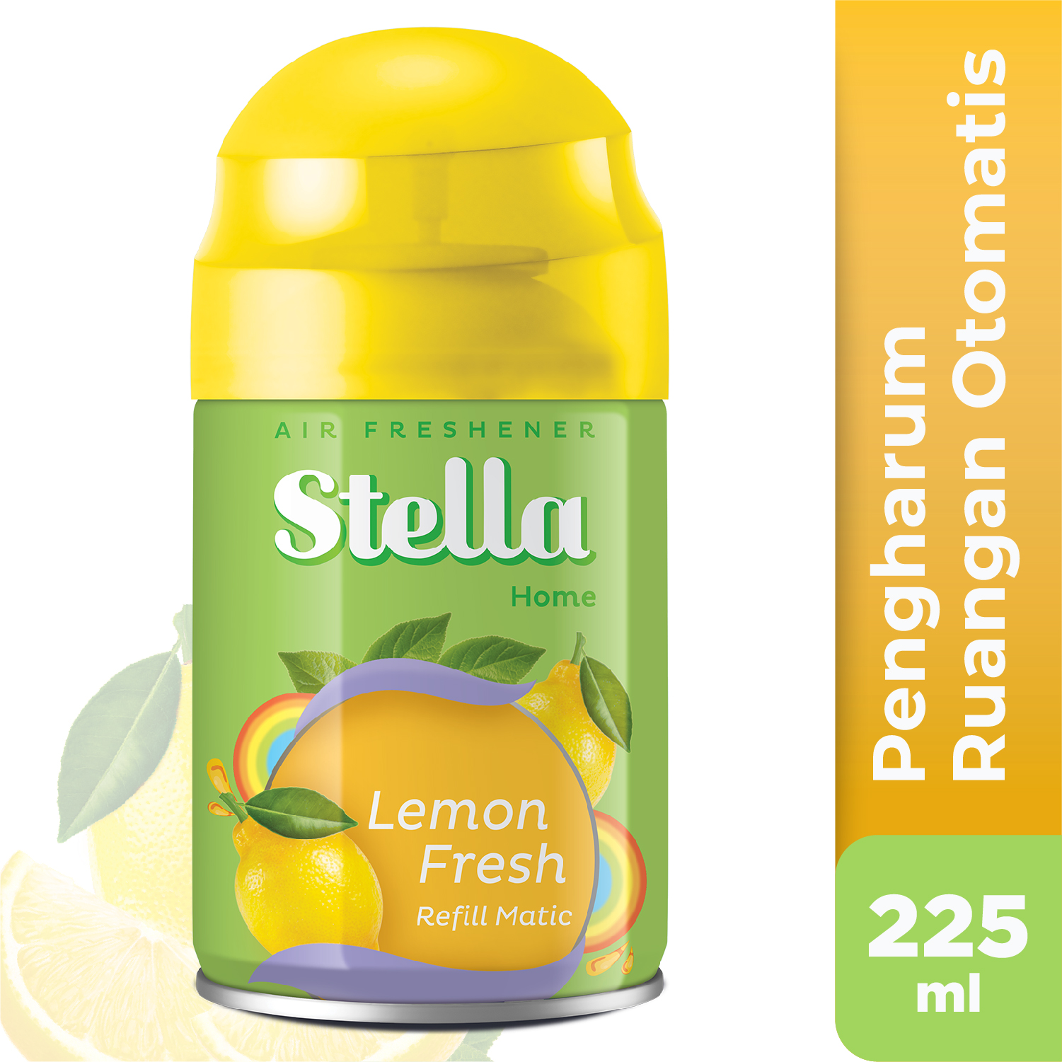 Promo Stella Matic Refill Lemon 225ml - Refill Pengharum Ruangan ...