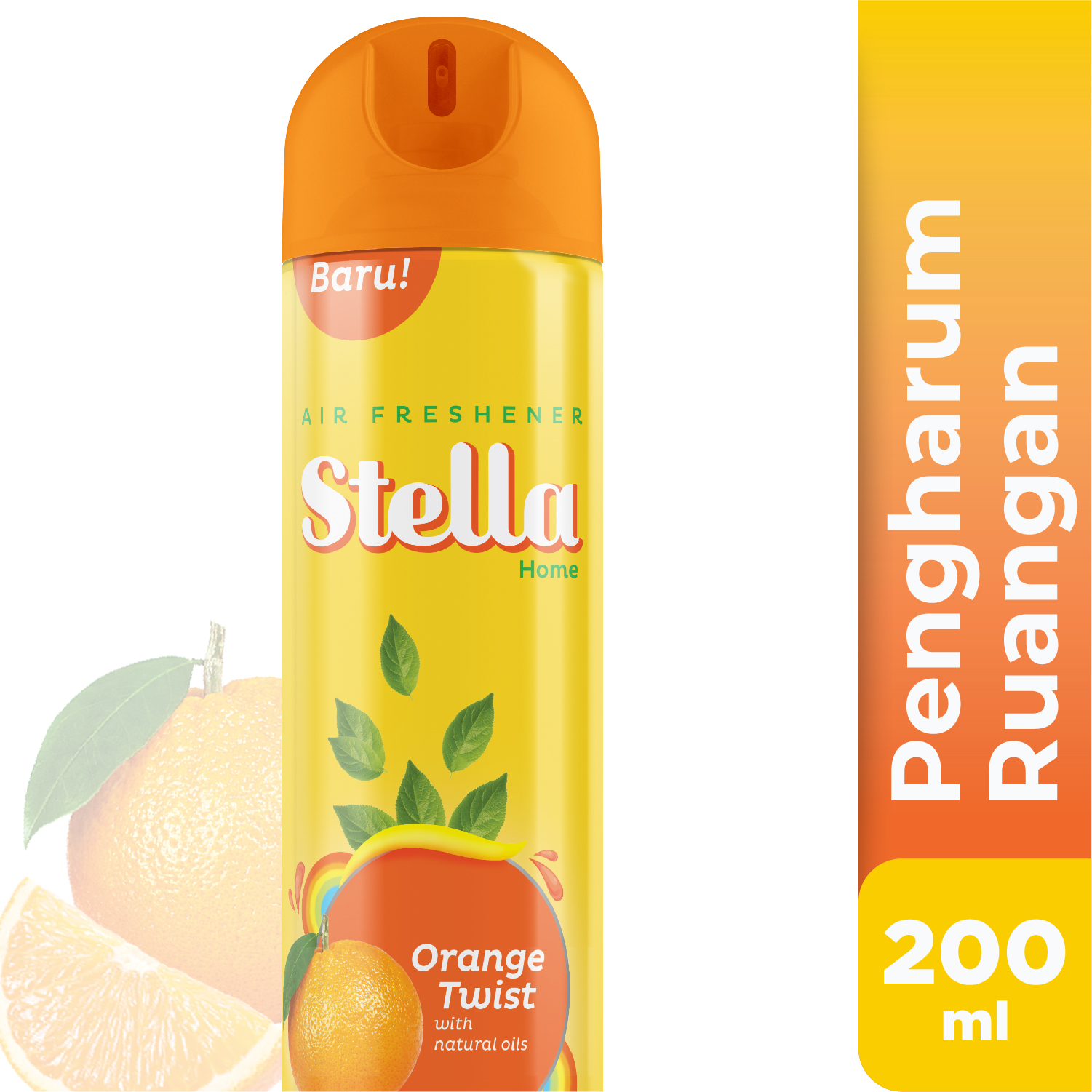 Promo Stella Aerosol Orange 200ml - Pengharum Ruangan Diskon 18% di ...