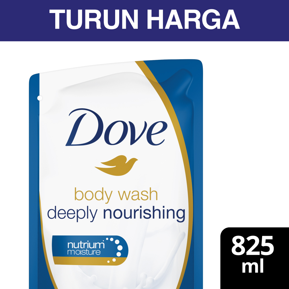 Promo Dove Sabun Mandi Cair Deeply Nourishing 825 Ml Diskon 35% Di ...