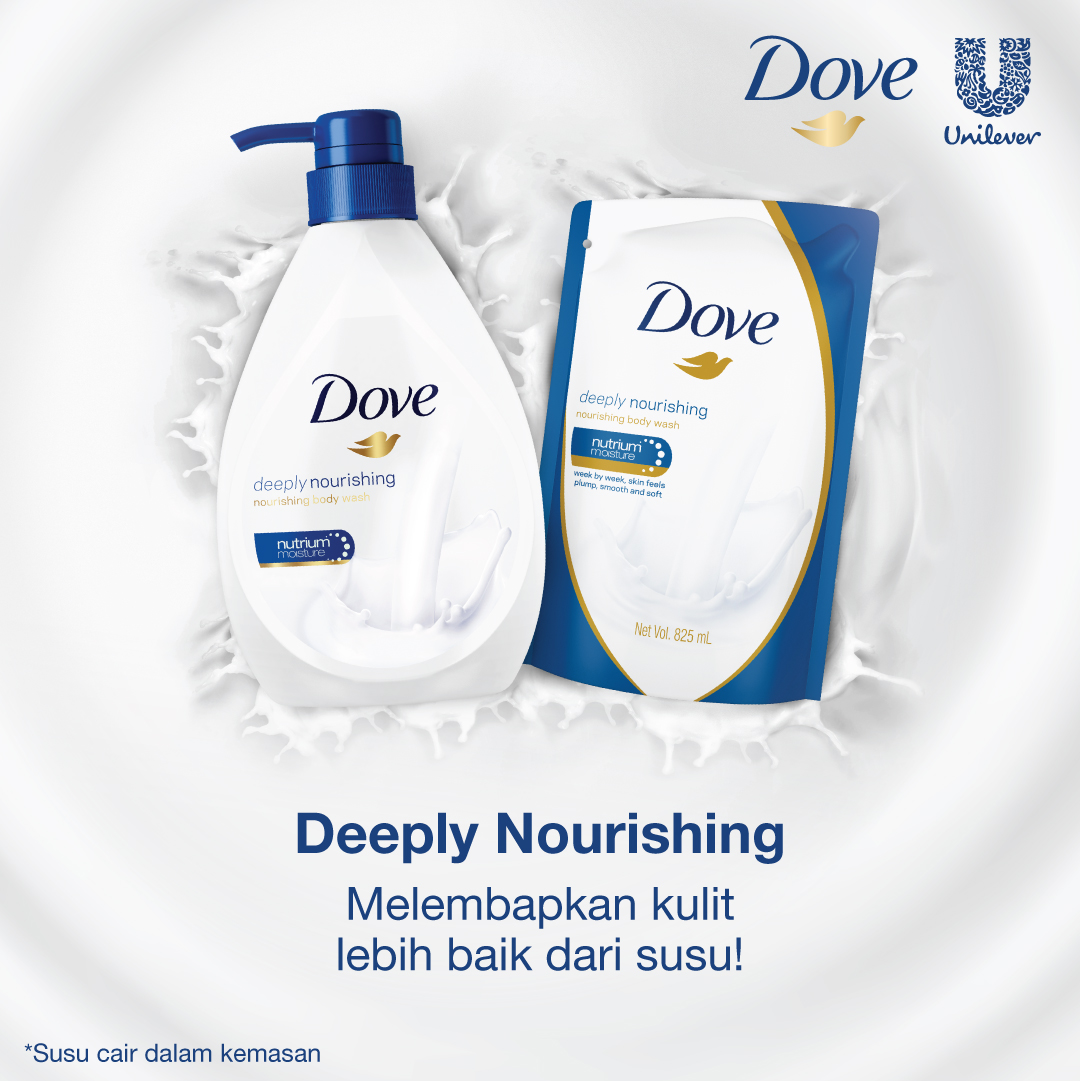 Promo Dove Sabun Mandi Cair Deeply Nourishing 825 Ml Diskon 35% Di ...