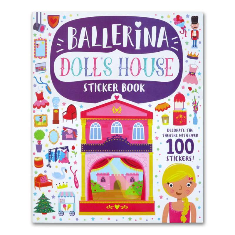 Jual Ballerina Doll's House Sticker Book (decorate The Palace With Over ...