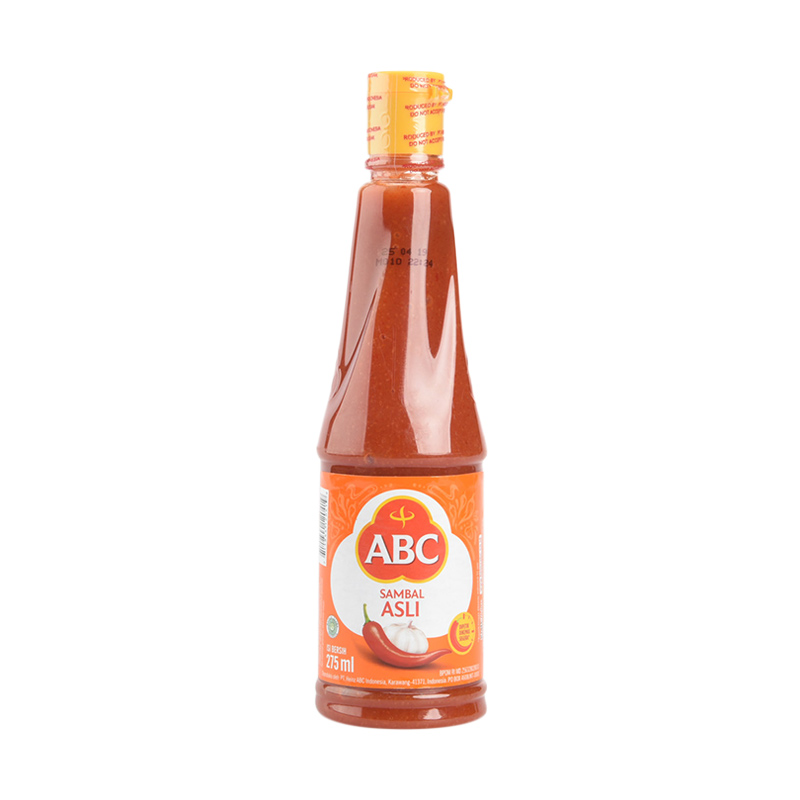 Jual Abc Sambal Asli [275 Ml] 1101 Di Seller Abc Food Store - Gudang ...