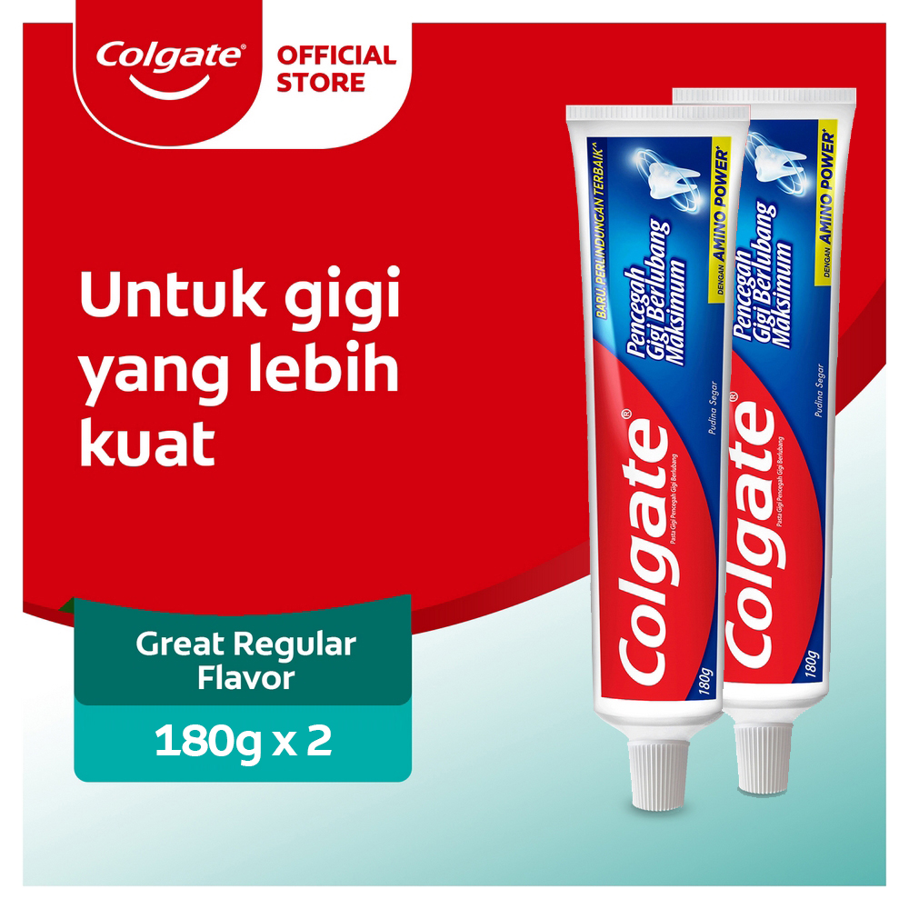 Promo Colgate Maximum Cavity Protection Great Regular Flavor Toothpaste ...
