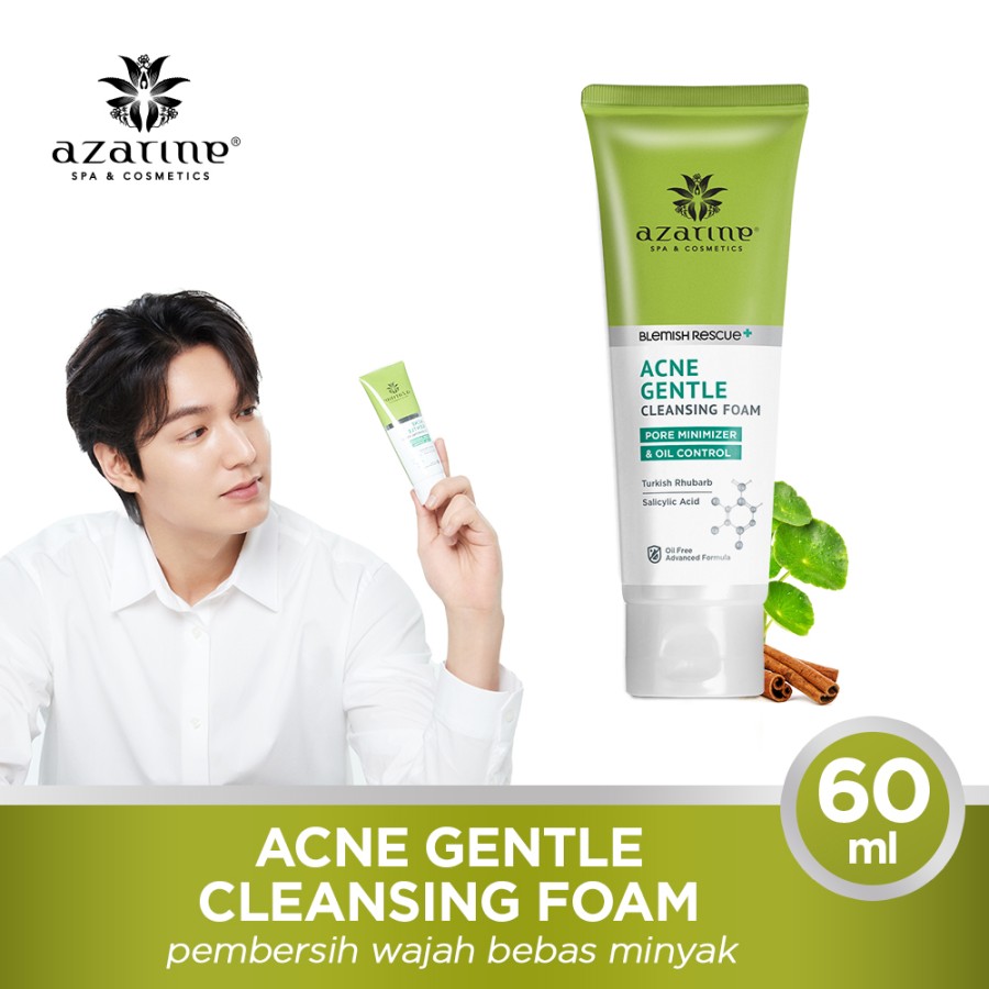 Promo Azarine Acne Gentle Cleansing Foam 60 Ml Diskon 15% Di Seller ...