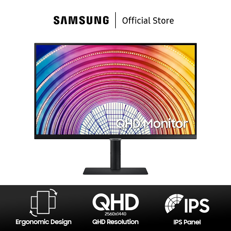 Promo Samsung Ls27a600uuexxd Wqhd Professional Monitor 27-inch High ...