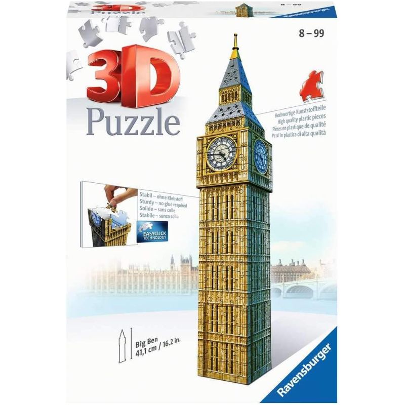 Promo Ravensburger Big Ben 54 Piece 3d Jigsaw Puzzle Diskon 30 Di