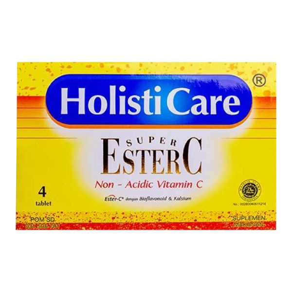 Jual Holisticare Super Ester-C Strip Suplemen Kesehatan [4 Tablet] di ...