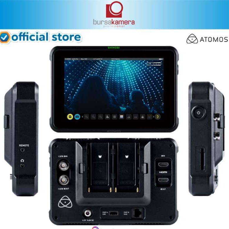 Promo BKP Atomos Shinobi 7 inch 4K HDMI/SDI Monitor Original RESMI ...