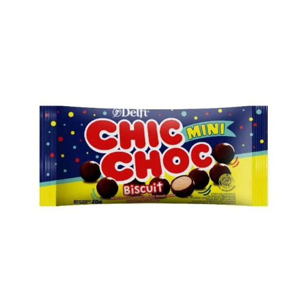 Promo DELFI CHIC CHOC MINI 20 GR - COKELAT Diskon 9% di Seller ...