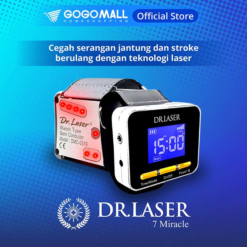 Jual DR.LASER 7 Miracle Aculaser Therapy di Seller Gogomall Official ...